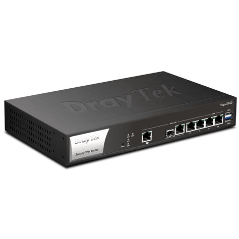 Draytek 2 5gb Ethernet Dual Wan Firewall Router V2962 K Attock Network Products