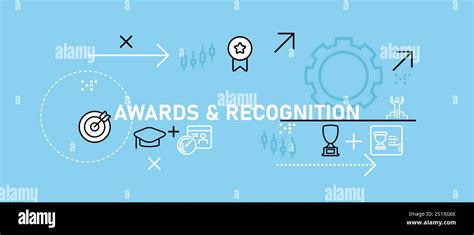 Conceptual Awards Recognition Design Featuring Goal Ambition Respect Gratitude Performance