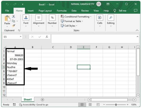 How To Start At Cell A1 Always When Opening An Excel Workbook