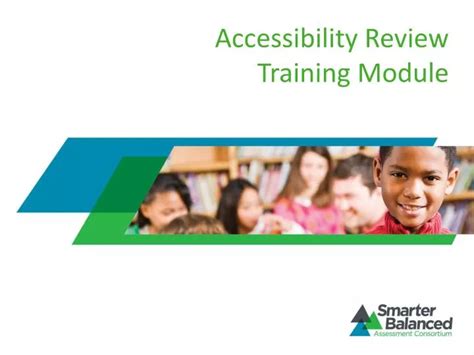 Ppt Accessibility Review Training Module Powerpoint Presentation