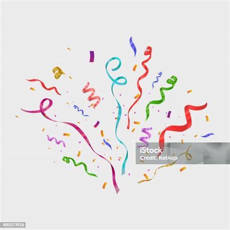 투명 한 배경에 고립 색종이입니다 축제 벡터 일러스트 레이 션 축하에 대한 스톡 벡터 아트 및 기타 이미지 축하 색종이 조각 컴퓨터 그래픽 Istock