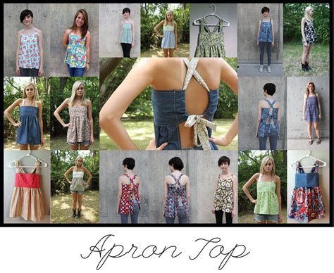 Cassie Cakes Apron Top Tutorial