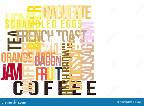 Breakfast Wording Stock Illustrations 65 Breakfast Wording Stock Illustrations Vectors