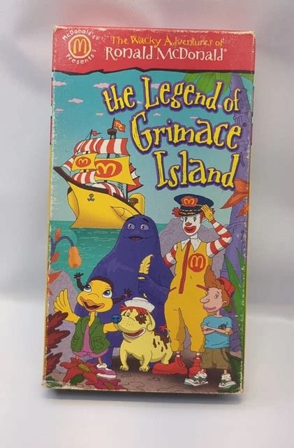 The Legend Of Grimace Island Wacky Adventures Of Ronald Mcdonald £1 28