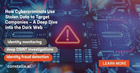 Constella Intelligence On Linkedin Darkweb Dataprotection