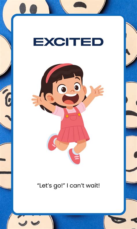 Free Emotions Flashcards Templates To Edit Online