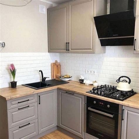 Дизайн кухни в хрущевке 10 советов которые работают на 100 Небольшие кухни Перепланировка