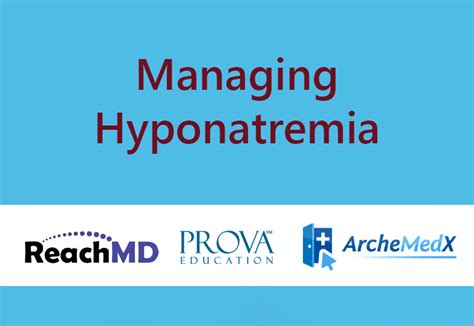 Managing Hyponatremia Archemedx