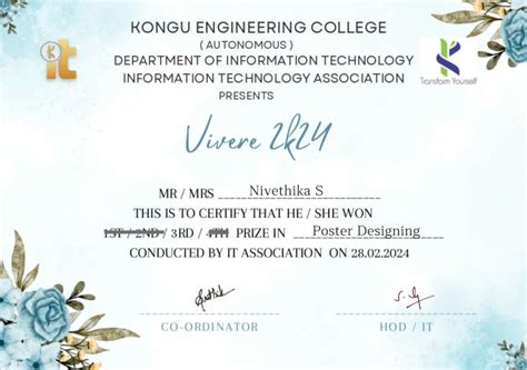 nivethika sakthivel on linkedin viveresymposium it designexcellence