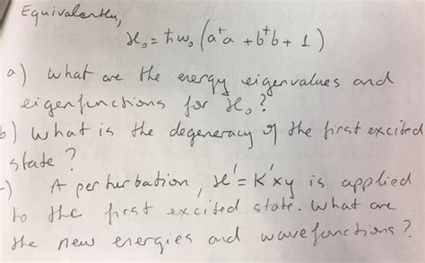 Solved Consider The Case Of The Two Dimensional Harmonic Chegg