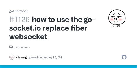 How To Use The Go Socket Io Replace Fiber Websocket Issue 1126