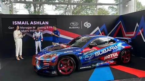 Subaru Brz Untuk Kejuaraan Drift Indonesia Ini Resmi Diperkenalkan