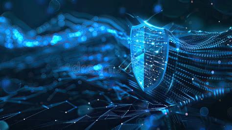Digital Shield Against Cyber Threats In A Futuristic Data Landscape