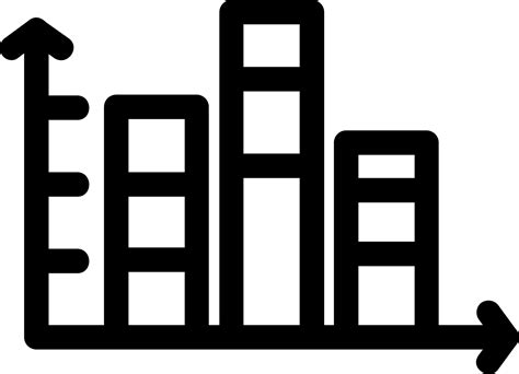 Stacked Bar Chart Line Icon 8735033 Vector Art At Vecteezy