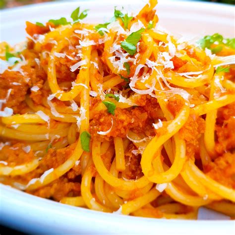 Pasta Bolognese Aux Delices De Caroline