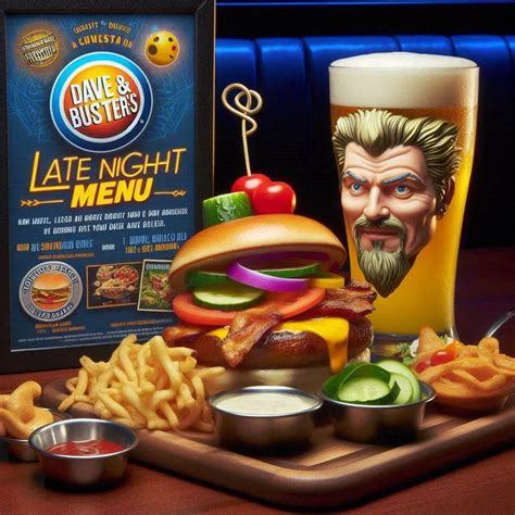 Dave And Busters Happy Hour Menu Prices 2025 Updated List