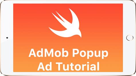 Swift Admob Interstitial Popup Ad Tutorial Youtube