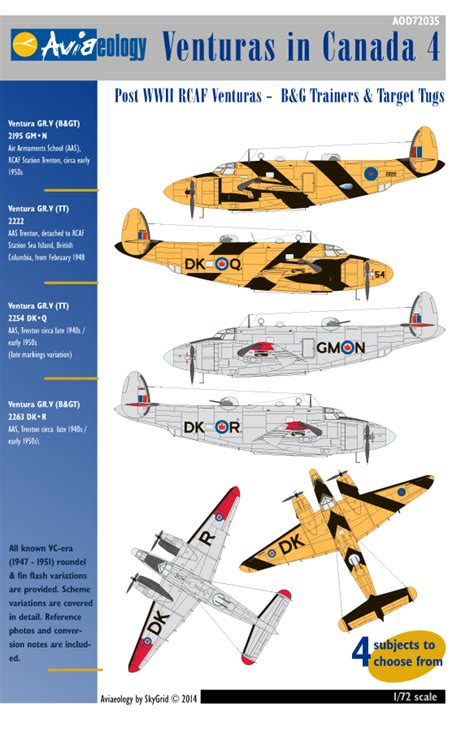 Aviaeology Decals N Docs Sets For 72nd Scale Aircraft Models