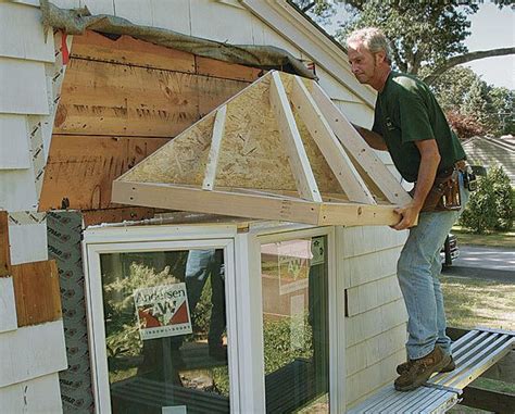 Installing Bay Window Under Eaves Bay Window Installation Guidelines