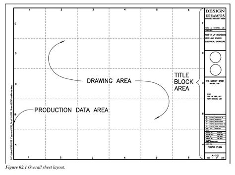 Drawing Sheet Layout Border Sizes Title Block St 5 Cad Standard