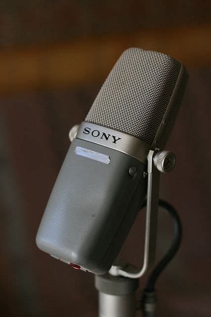 Sony C38b Mic Vintage Microphone And Audio Equipment Sony F3b