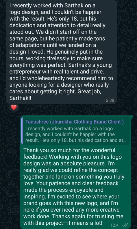 Sarthak Garg On Linkedin Clientfeedback Logodesign Graphicdesign Entrepreneurship Branding