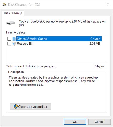 windows 10 low disk space problem