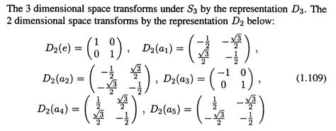 Group Theory How Does 2 Dimensional Space Transforms In 3 Harmonic