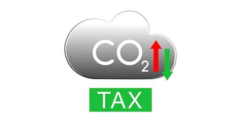 Premium Vector Carbon Tax Concept Vector Illustration