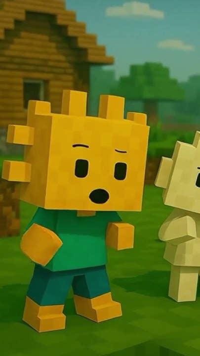 The Pixel World Started Glitching 💥 Minecraftshorts Rayboandmisty