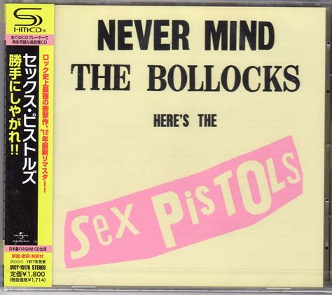 Sex Pistols Never Mind The Bollocks Heres The Sex Pistols Japan
