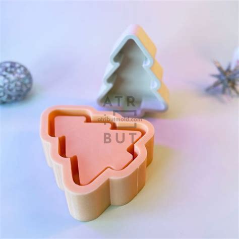 Силіконова форма кашпо Ялинка купити за найкращою ціною інтернет магазині Atributmold