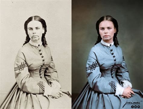 Olive Oatman Biography