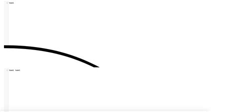 Javascript Codemirror Merge View Curved Arch Appearing In Middle Of Page Diff Not