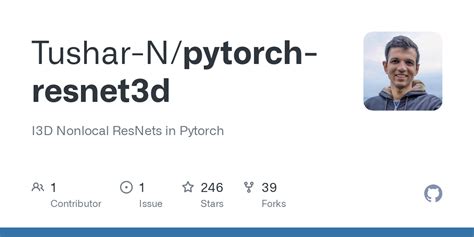 Github Tushar N Pytorch Resnet D I D Nonlocal Resnets In Pytorch