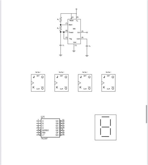 Solved 2 1 Objective To Design A Mod 10 Counter Using Jk