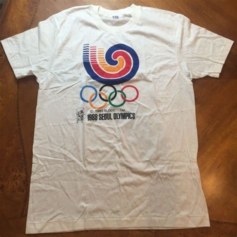Shirts 1988 Seoul Korea Olympics Vintage T Shirt Original Poshmark