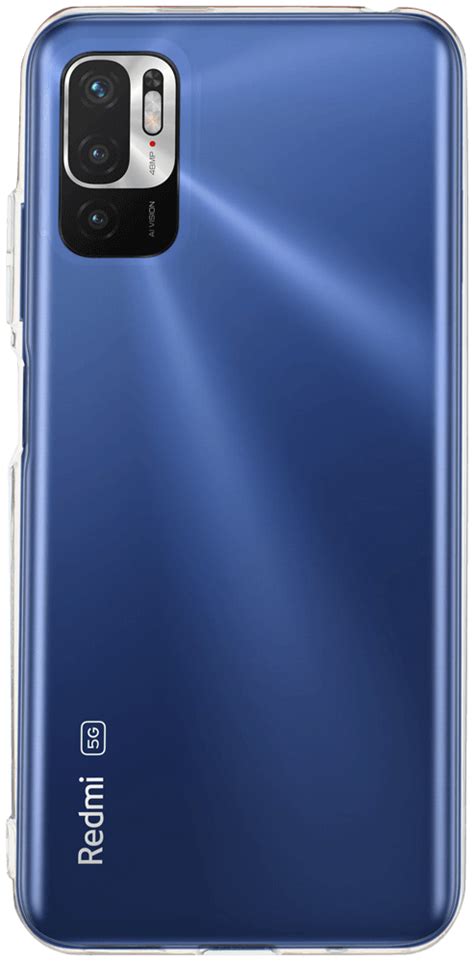 CoolCase Xiaomi Redmi Note 10 5G szilikon tok közepesen ütésálló átlátszó