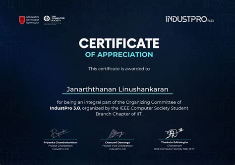 Linushankaran Janarththanan On Linkedin Industpro3 Volunteerwork