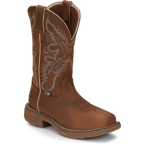 Justin Boots Womens Stampede Rush Composite Safety Toe Work Boots