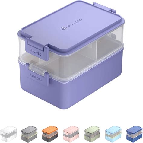 Wxysydf Stackable Bento Adult Lunch Meet All You On The Go Needs For
