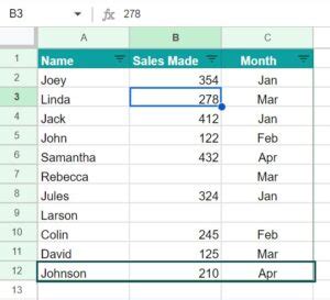 Filter In Google Sheets Examples How To Add And Remove