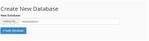 How To Create And Manage A Mysql Database In Cpanel