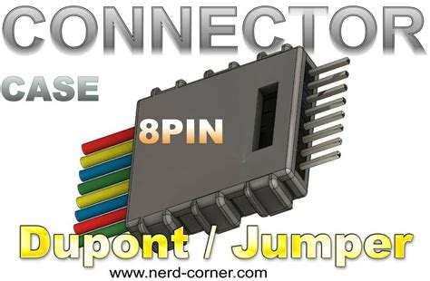 Archivo 3d Gratuito Carcasa Del Conector Dupont 8pin・idea De Impresión 3d Para Descargar・cults