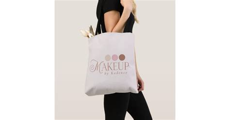 Custom Logo Branded Makeup Artist Tote Bag Zazzle