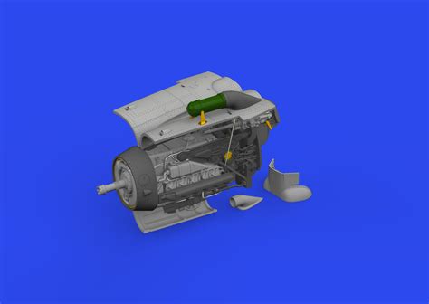 Bf 109g 6 Engine Print 172 Eduard Store