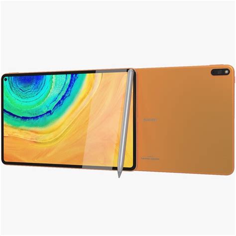 D Realistic Huawei Matepad Pro Turbosquid