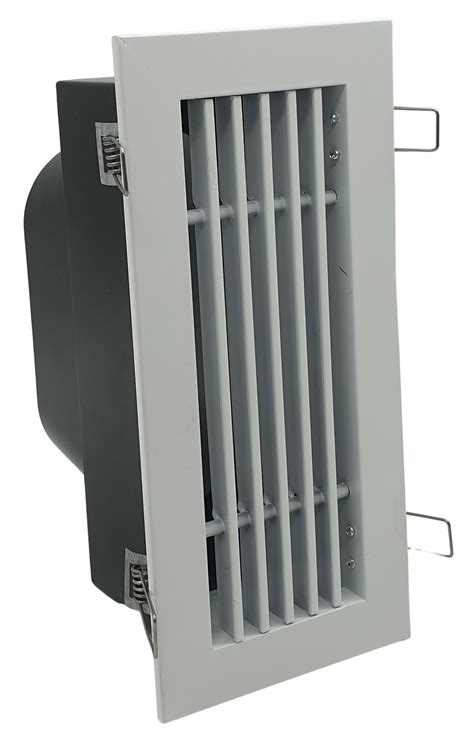 White Aluminium Ceiling Vent 150mm Alpine Ventilation