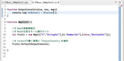 JavaScriptのMapでforeachを使って各要素を処理する方法 Rainbow Engine