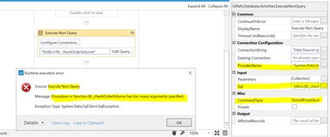 passing a parameter to a stored procedure help uipath community forum